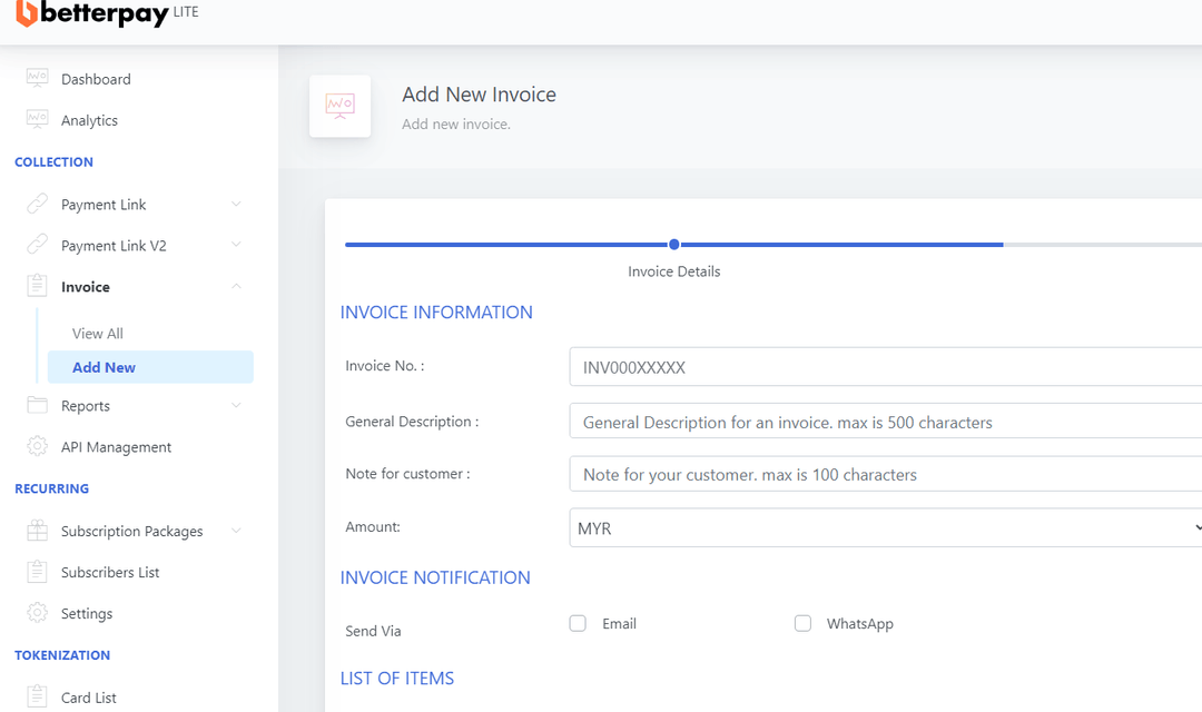 E-invoicing | BetterPay